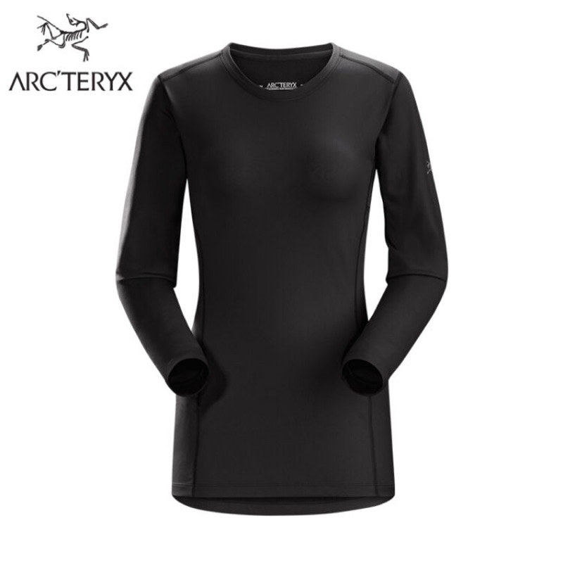 始祖鳥 ARC’TERYX Phase AR Crew LS W 女款 長袖上衣L06751800 黑色 | 蝦皮購物