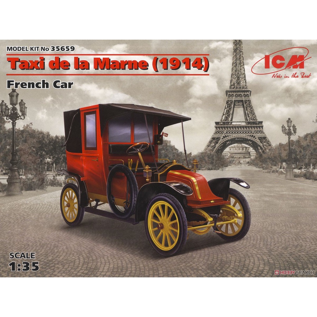 ≡MOCHO≡ 現貨 ICM 1/35 Renault 馬恩計程車 1914 組裝模型 | 蝦皮購物