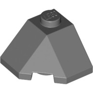 LEGO 6227909 13548 深灰色 2X2X1 45° 轉角磚 斜面磚 楔形磚 slope | 蝦皮購物