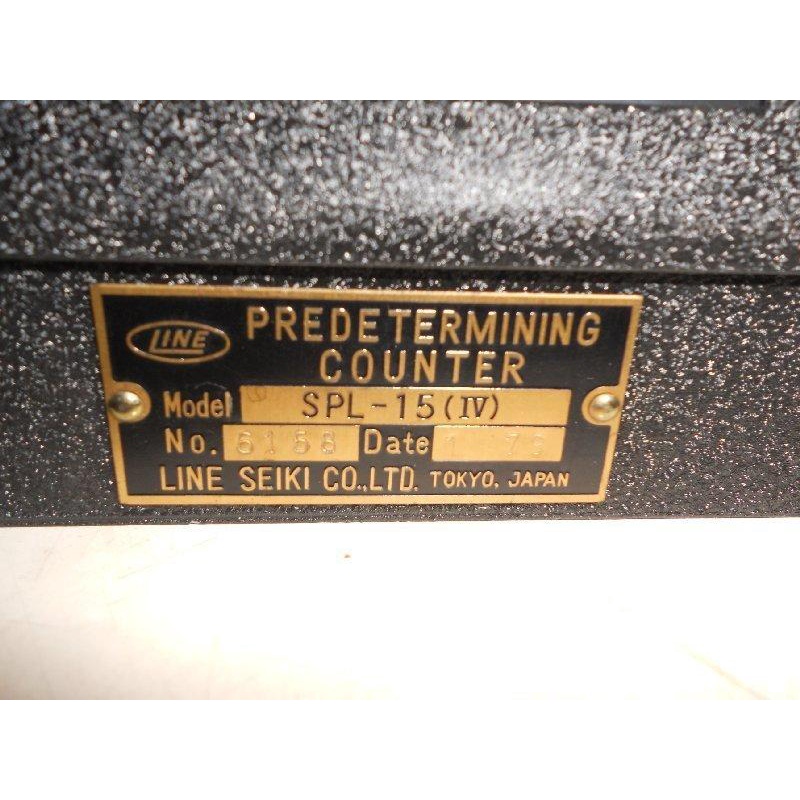 全新 LINE SEIKI PRESET COUNTER SPL - 15 ( IV ) 計數器 | 蝦皮購物