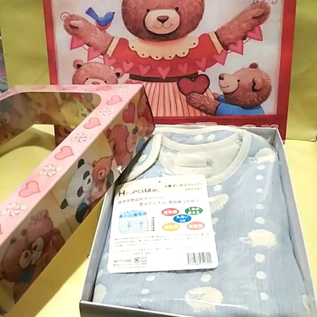 [佳恩] Hoppetta 六重紗 ( 0~3歲 ) 刺蝟款蘑菇被防踢被 日本製造 可加購禮盒提袋組 | 蝦皮購物