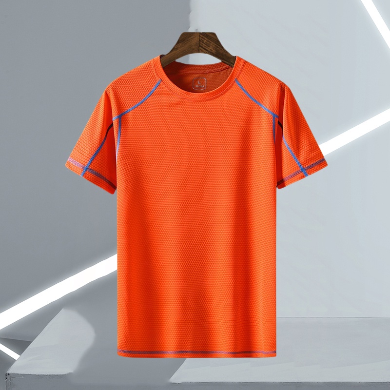 【附影片】加大尺碼M-8XL 不起球 不掉色 速乾衣 健身衣 排汗衣 短袖T恤 素T 跑步吸汗透氣團體戶外運動衣服 T恤 | 蝦皮購物