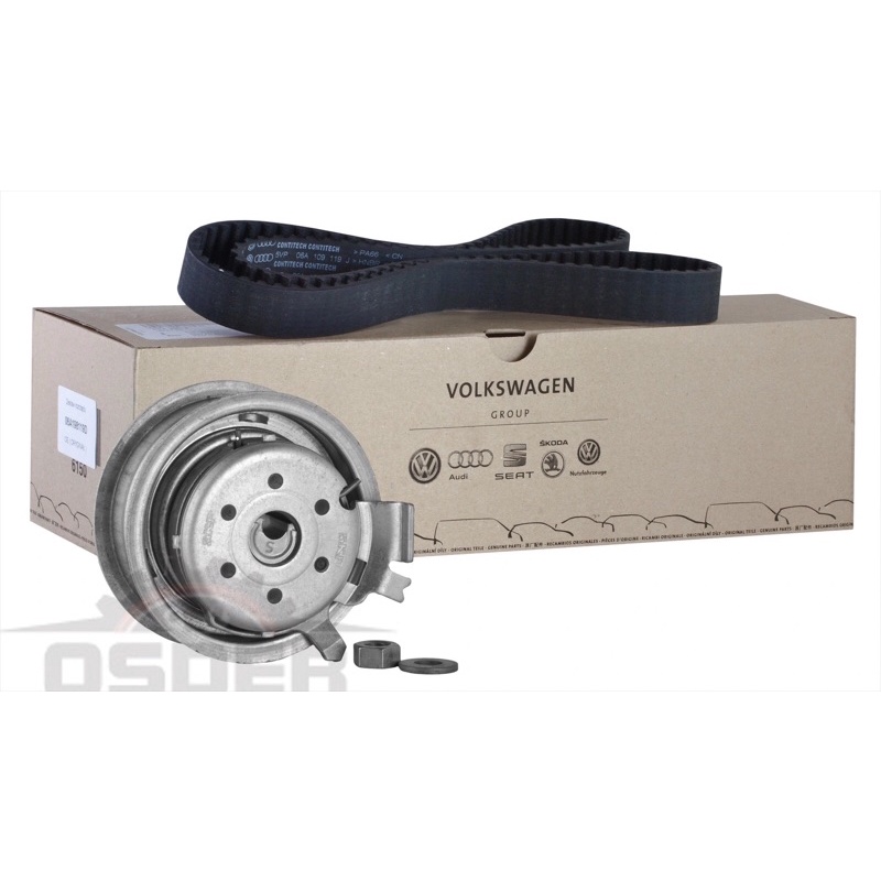 【奧斯德VAG】 06A198119 福斯 奧迪 A3 A4 BORA GOLF 正時皮帶組 時規皮帶組 惰輪 德國原廠 | 蝦皮購物