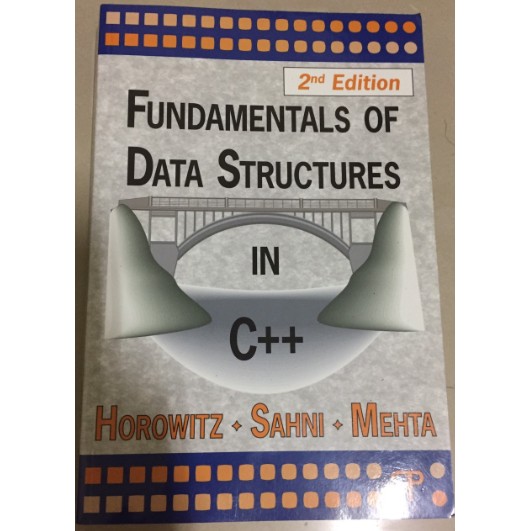 (二手書)資料結構2nd/Fundamentals of Data Structures In C++/ | 蝦皮購物