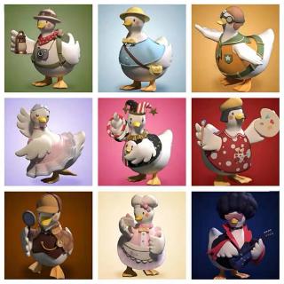 【MUA】 DakeDuck 大可鴨追夢小分隊 盲盒 潮玩 大可鴨 可愛鴨鴨公仔 扭蛋 擺件 扭蛋 轉蛋 模型 | 蝦皮購物