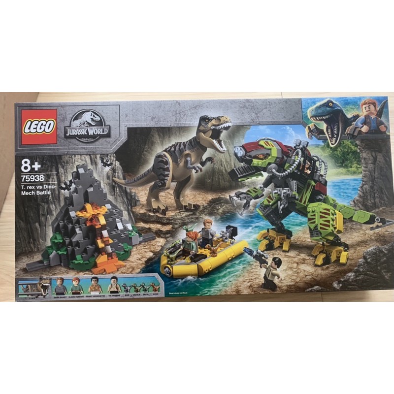 LEGO 樂高 侏儸紀恐龍系列 T. rex vs Dino-Mech Battle 全新現貨 | 蝦皮購物