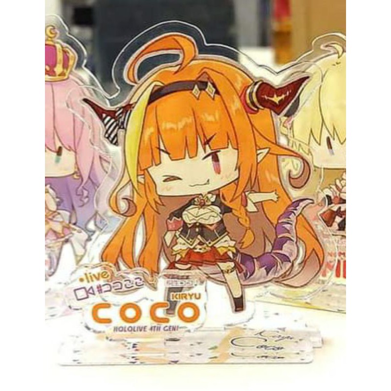 Vtuber Hololive 4期生 桐生可可 透明壓克力立牌 風林火山 | 蝦皮購物