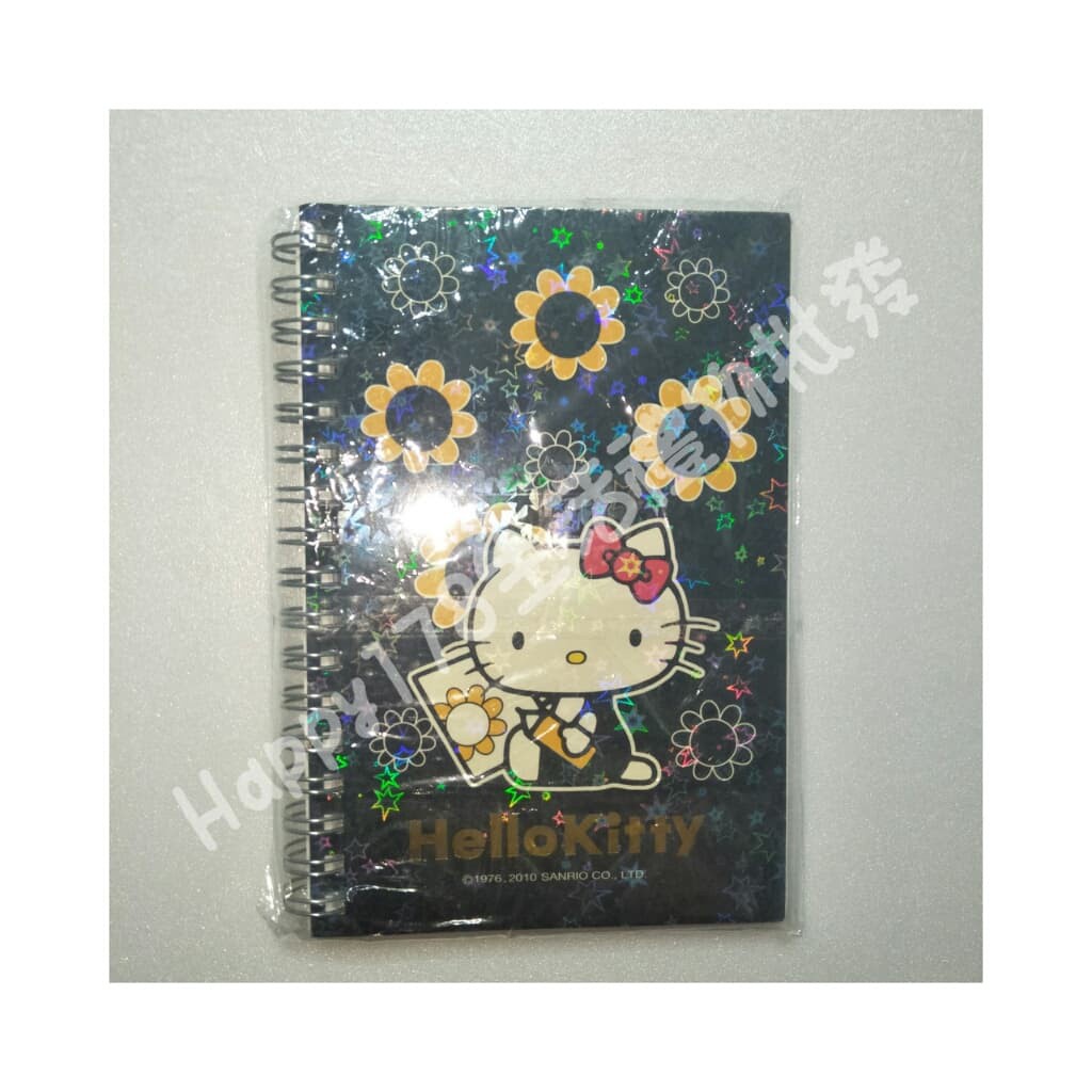 【三麗鷗Hello Kitty】KT 閃亮 雙封面 筆記本 記事本 線圈本 線圈記事本 線圈筆記本 | 蝦皮購物
