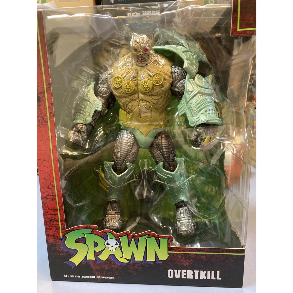 全新現貨 代理版 麥法蘭 10吋 SPAWN 閃靈悍將 Overtkill 絕殺 可動完成品 | 蝦皮購物