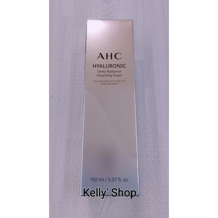 全新AHC超能玻尿酸肌亮潔顏乳150ml | 蝦皮購物