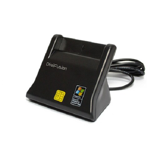 DigiFusion 伽利略 直立式晶片讀卡機 RU035 黑 -CR095 | 蝦皮購物