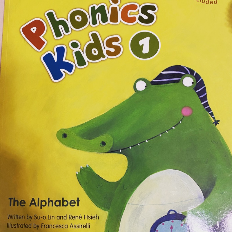 全新現貨 刷新版 Phonics Kids 1: The Alphabet (BOOK+CD) | 蝦皮購物