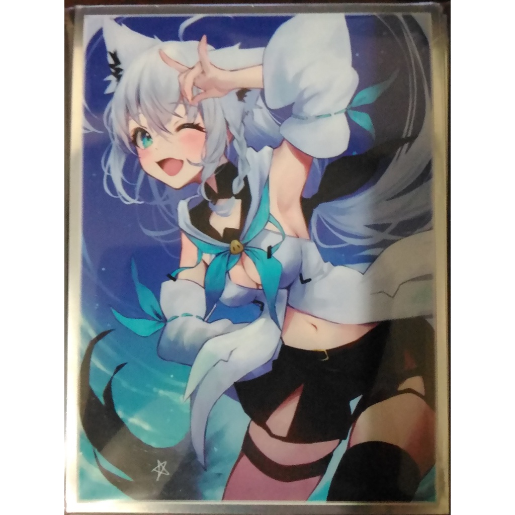 《華戀動漫》《多樣》現貨 日版 C100 ミッドナイトブルー Hololive 動漫卡套 白上吹雪 1包60張 | 蝦皮購物