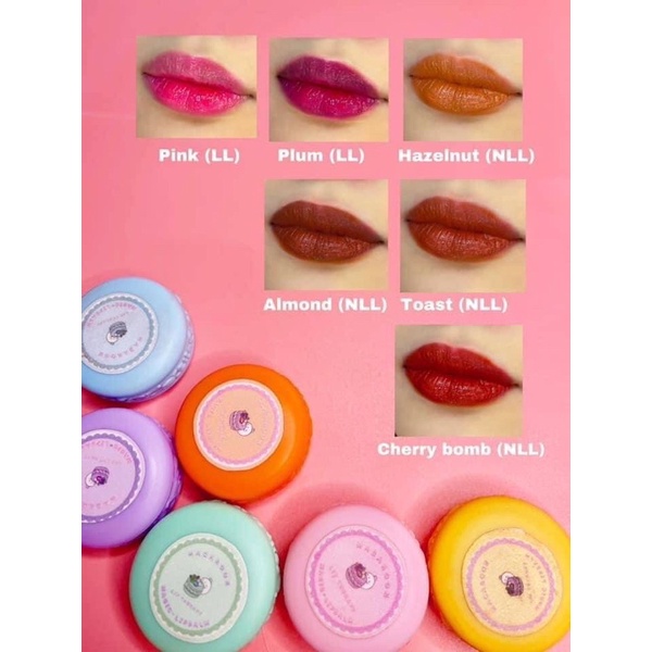🌸🌸M.Q. Cosmetics Macaroon Lip therapy (Lipbalm) | 蝦皮購物