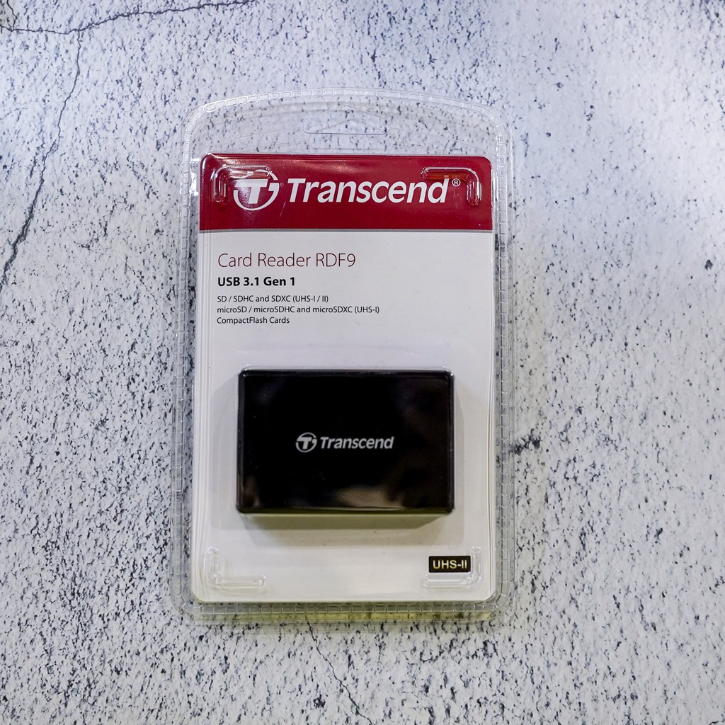 TRANSCEND 創見 RDF9 USB 3.1/3.0 UHS-II讀卡機 含稅附發票 | 蝦皮購物