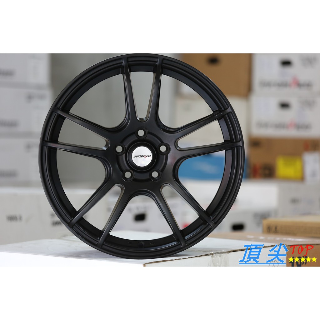 【頂尖】全新源勝發鋁圈 RH1690 17吋 5X108 7J ET42 消光黑五爪開叉 現貨庫存中 各車系歡迎詢問 | 蝦皮購物