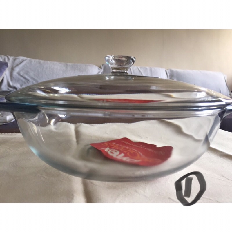 美國原廠 pyrex 2L (已售出)/無蓋 圓形彩色 深碗 2L 微波 烘烤 水果盤 烘焙用具 康寧同等級 擺飾 | 蝦皮購物