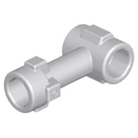 樂高 LEGO 淺灰色 1L 雙向 雙頭 劍柄 光劍 握把 92690 4640844 Gray Bar Stud | 蝦皮購物