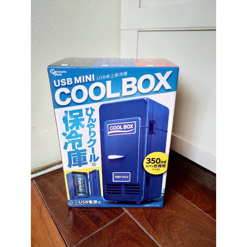 USB MIMI COOL BOX 桌上型 USB 小冰箱 保冷庫 350ml以下罐裝飲料適用 | 蝦皮購物