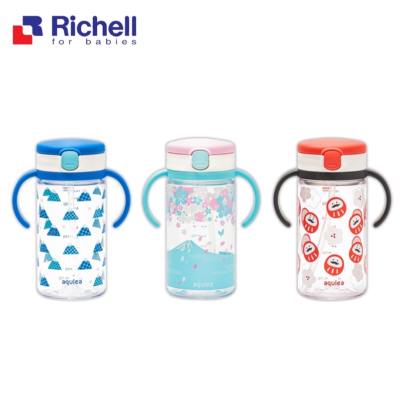 【Richell 利其爾】友好台灣限定版 LC吸管水杯 320ml | 蝦皮購物