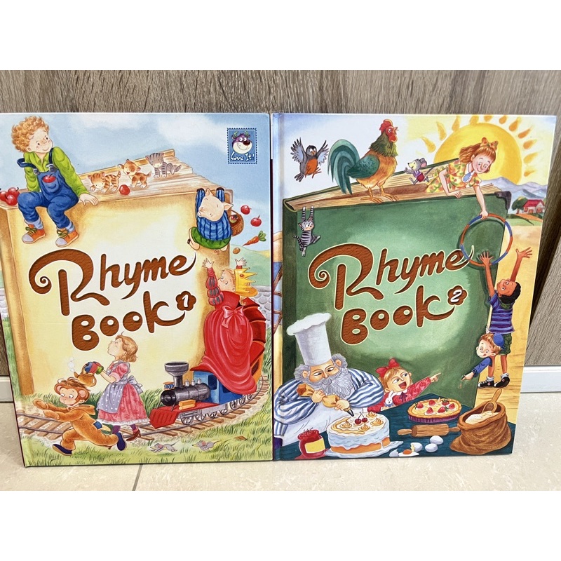 Rhyme book 1&2 合售（含2CD) （售出概不退換） | 蝦皮購物