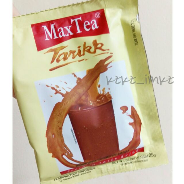 印尼奶茶Max Tea Tarikk /零散單包裝 | 蝦皮購物