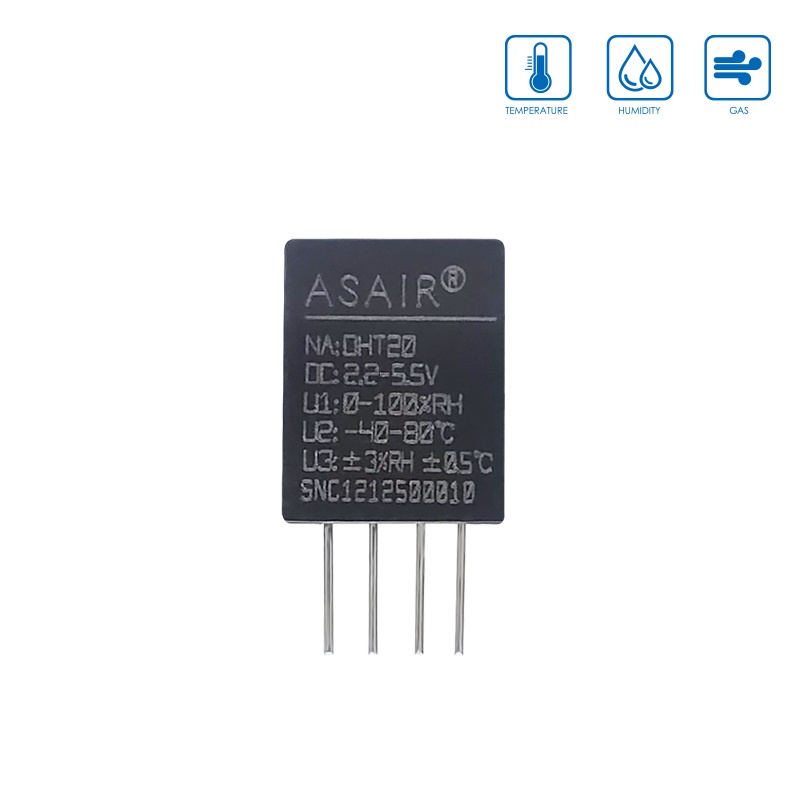 【樂意創客官方店】ASAIR DHT20 I2C溫濕度感測器 Arduino 樹莓派 STM32 DHT11 AHT21 | 蝦皮購物