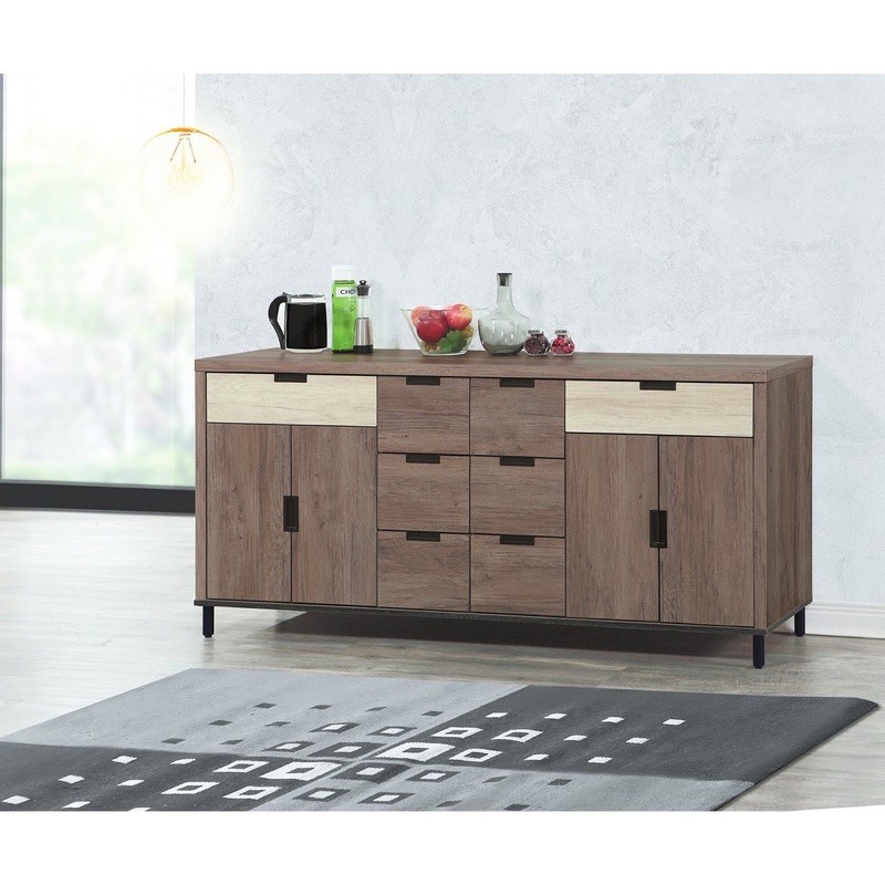 雙色搭配6尺餐廳櫃/收納櫃/置物櫃/5尺 | 蝦皮購物