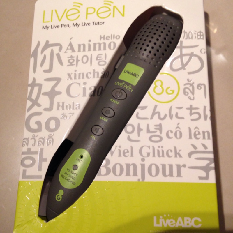 LiveABC 8G 點讀筆 | 蝦皮購物