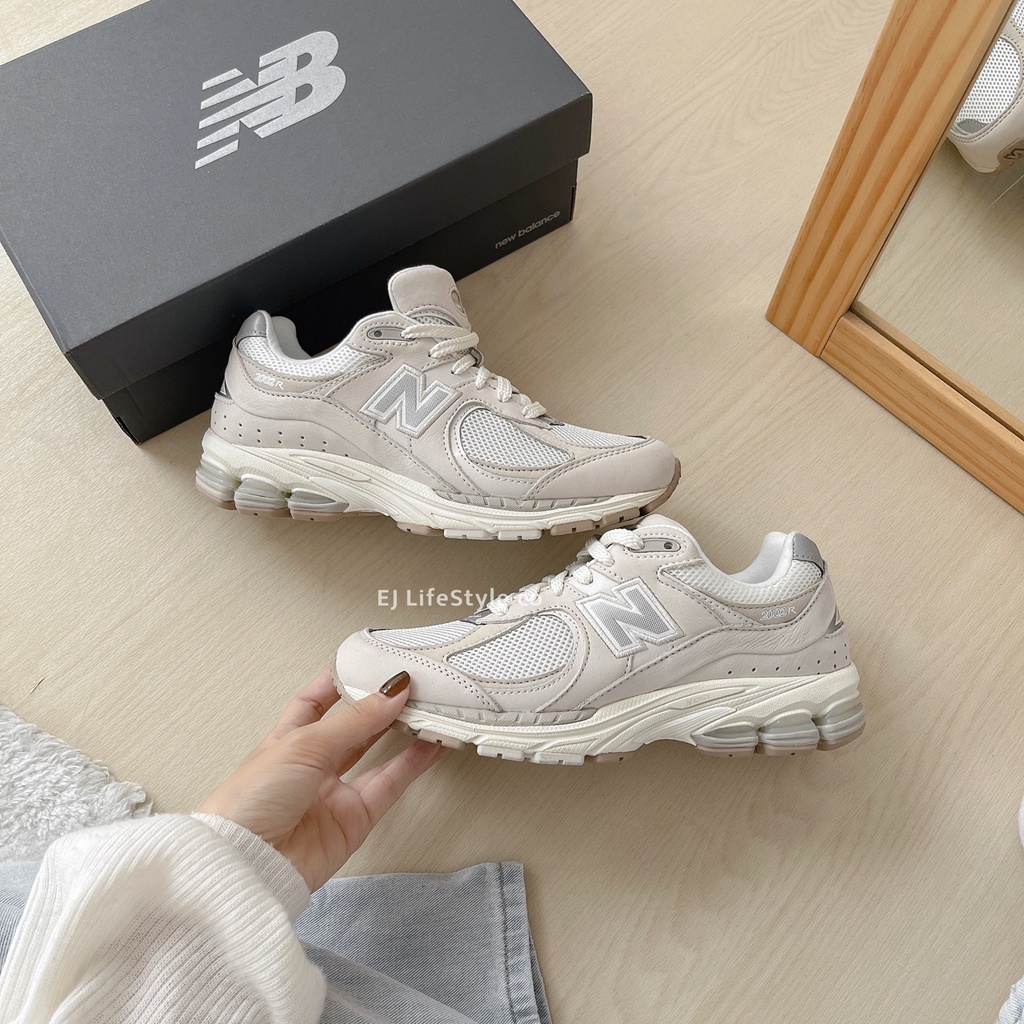 -EJ- 24cm零碼瑕疵 NEW BALANCE NB 2002R 奶杏 杏色 奶油色 奶油白 運動 M2002RAA | 蝦皮購物