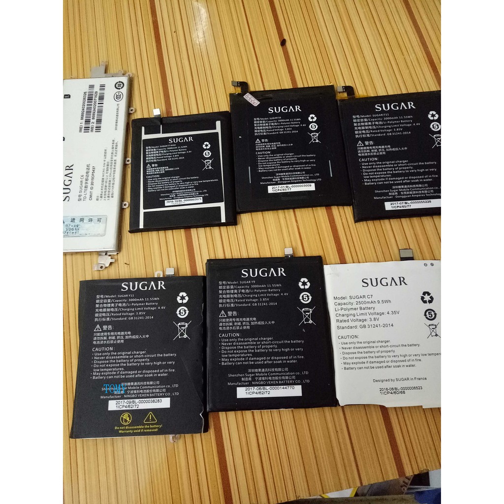原廠 糖果 SUGAR C6/C7/Y7/Y9 /F9/S9/F11/C9/S20/C11/Y12/Y11/R11 電池 | 蝦皮購物