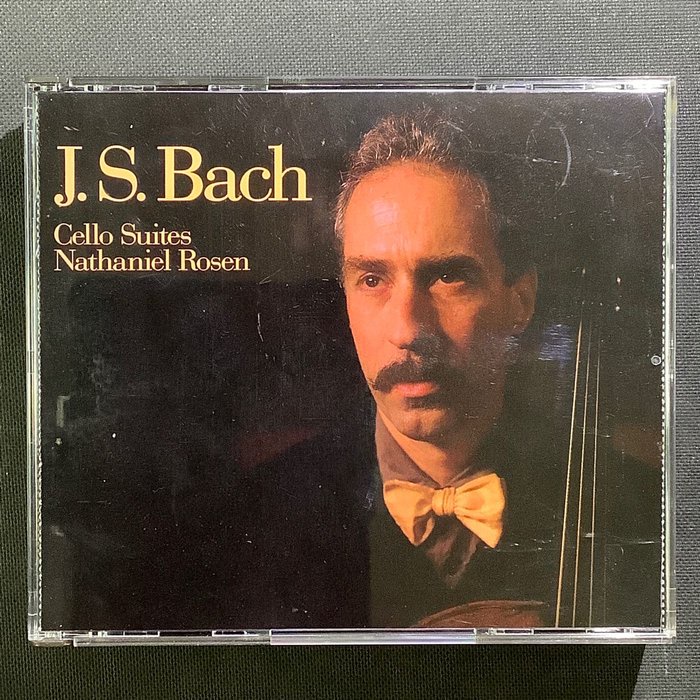 香港CD聖經/Bach巴哈-無伴奏大提琴組曲 Nathaniel Rosen羅森/大提琴 JMR唱片 美國首版無ifpi | 蝦皮購物