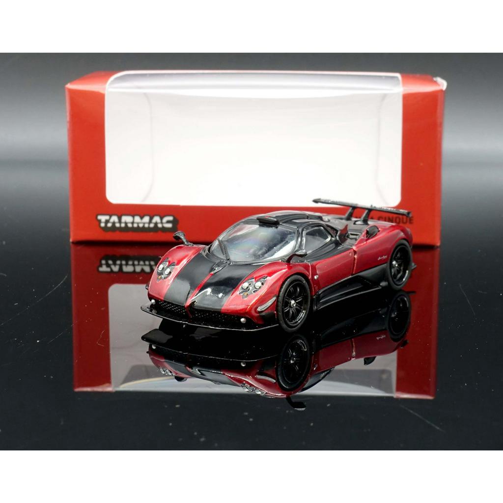 【MASH】現貨特價 Tarmac 1/64 Pagani Zonda Cinque Rosso Dubai | 蝦皮購物