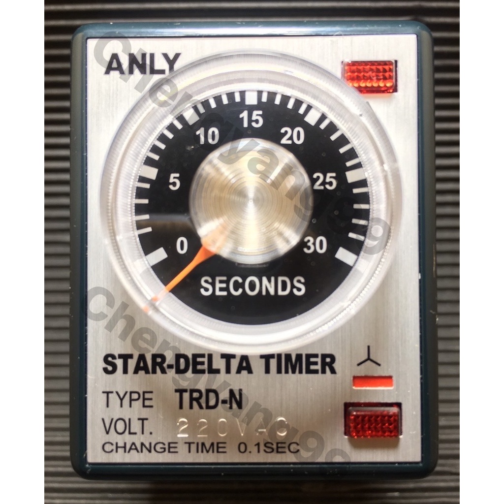 安良 ANLY 計時器 馬達啟動限時繼電器 TRD-N TRDN 30S 220V | 蝦皮購物