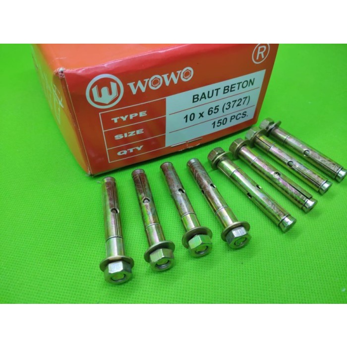 Ken Sukses DYNABOLT WOWO 10x65 螺栓 DYNABOLT 支架套裝 | 蝦皮購物