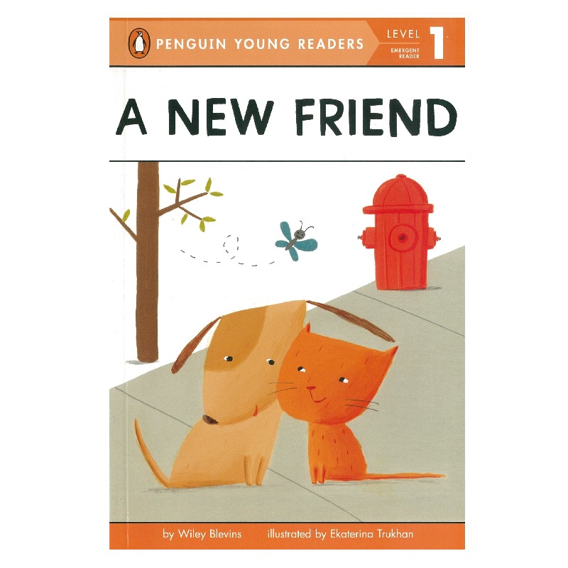 Penguin Young Readers Level 1: A New Friend分級故事讀本 | 蝦皮購物