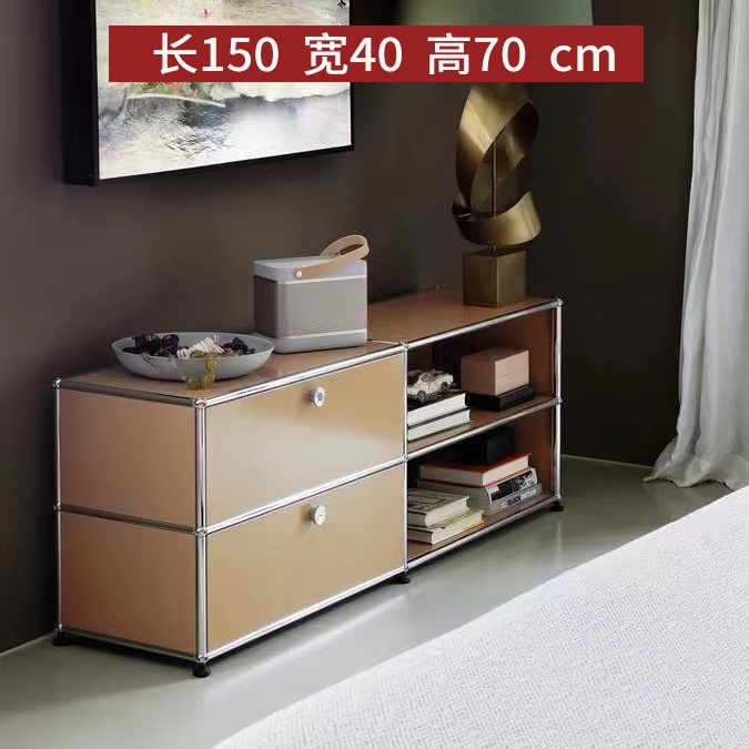 【免運】定製中古餐邊櫃傢用客廳ins風儲物櫃收納櫃簡約USM櫃模塊組閤櫃子 JCE4 | 蝦皮購物