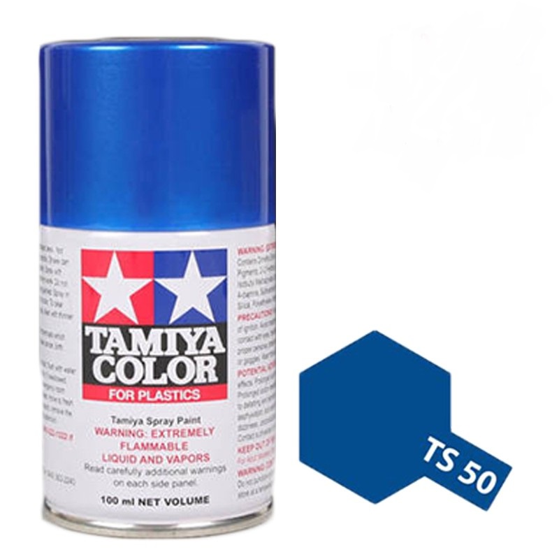 [那間店]TAMIYA 田宮 TS-50 TS50 噴漆 銀藍色 100ml 85050 | 蝦皮購物