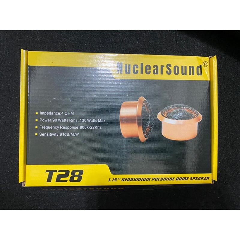 頂級高cp值德國NUCLEARSOUND T28高音28芯 | 蝦皮購物