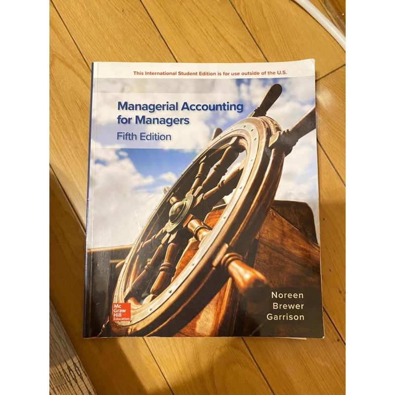 Managerial Accounting for Managers Fifth Edition | 蝦皮購物
