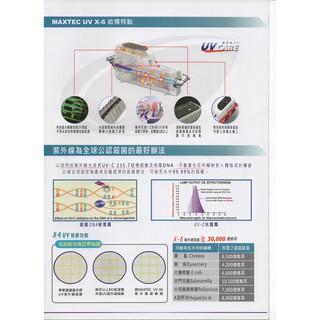 [[淳淨水部落]] 紫外線殺菌燈 MAXTEC UV-X6 美是德智能紫外線殺菌器 UV可加裝於各式淨水器 RO 淨水機 | 蝦皮購物