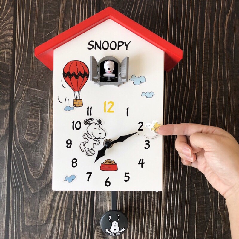 7-11 史努比70週年造型咕咕鐘 | 蝦皮購物