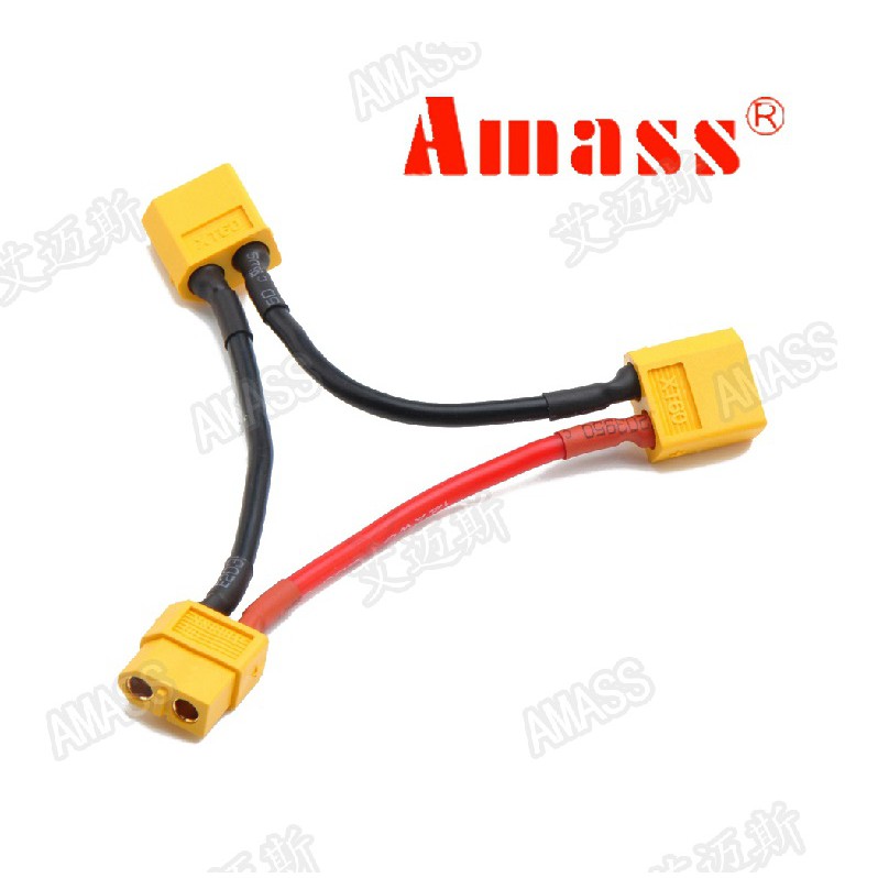 "I-RC" AMASS 原廠 XT60 串聯線 XT-60 串聯線(電池/鋰電池/鋰聚電壓加倍) | 蝦皮購物