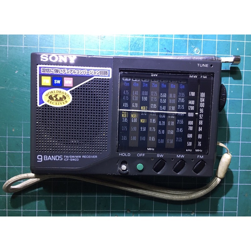 早期 短波 收音機 SONY ICF SW23 短波 AM FM SW 收訊強 音質佳 難得經典好機 日版 值得收藏 | 蝦皮購物