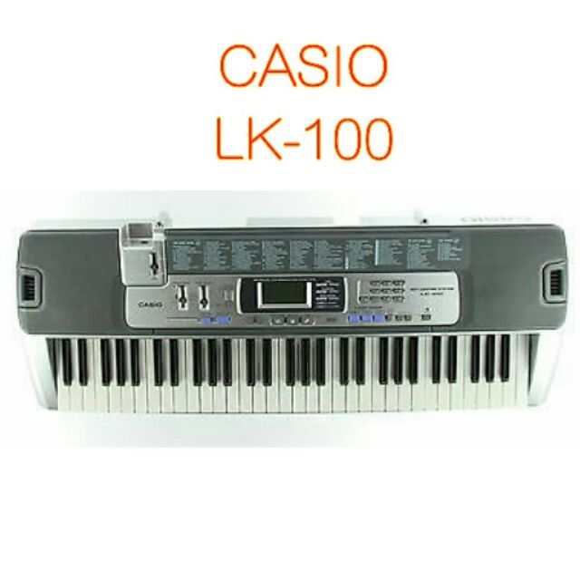 CASIO 卡西歐 61鍵魔光電子琴 LK-100 | 蝦皮購物