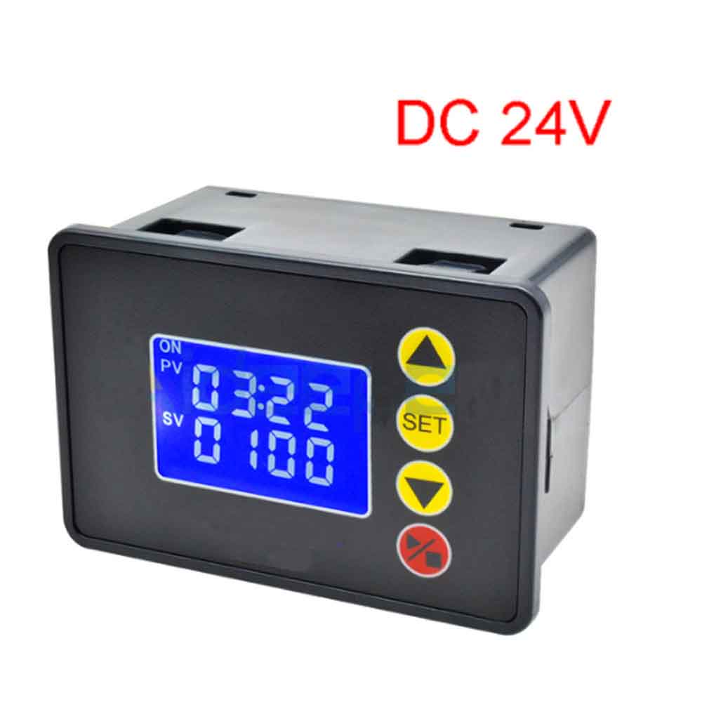 Dc 12V 24V AC 110V 220V 數字循環定時器延時繼電器板模塊微電腦時間控制器延時繼電器模塊開關 | 蝦皮購物