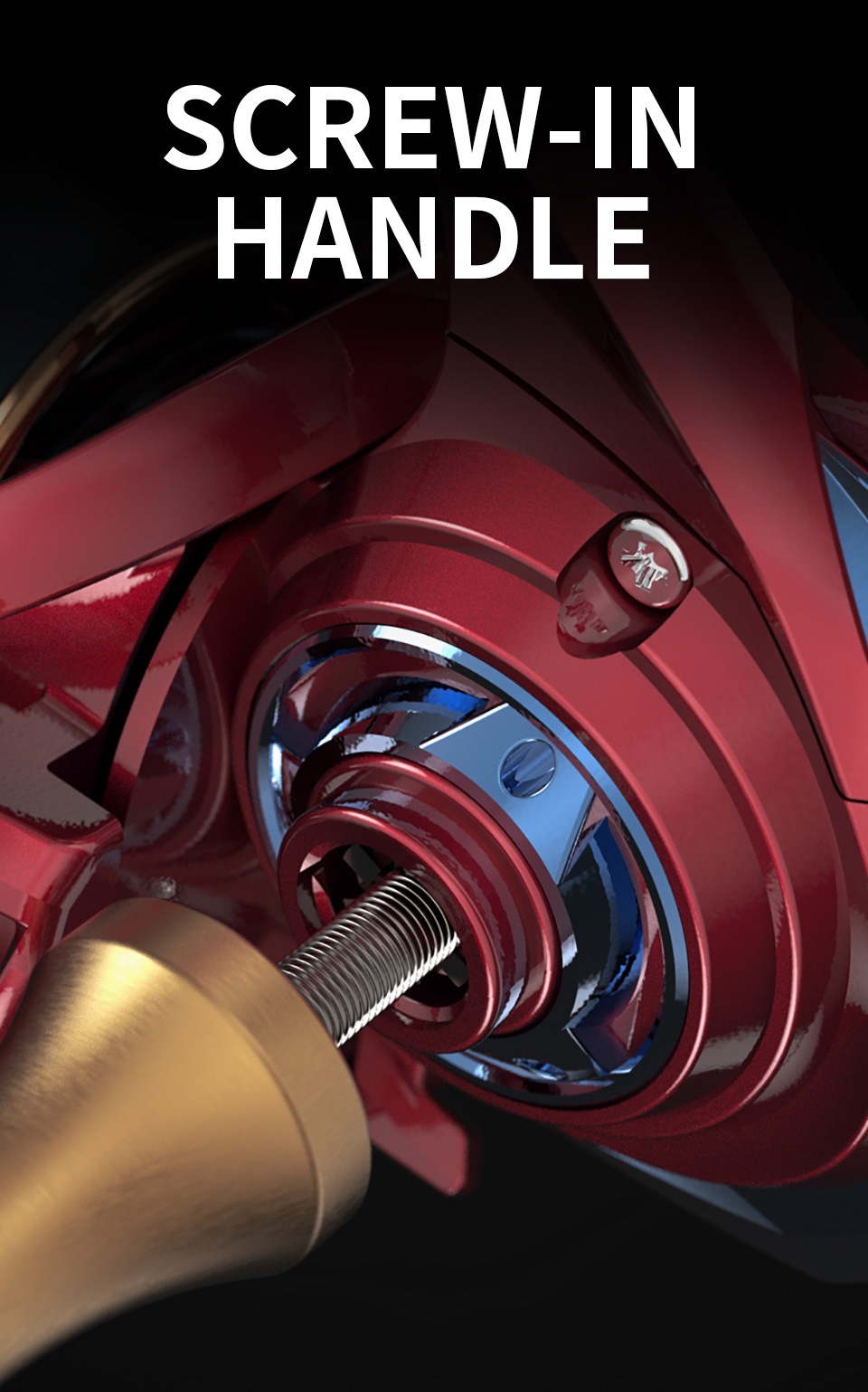 Linnhue 漁線輪全 XC 2500 1500 3000 4000 漁線輪 CNC 螺絲手柄 6.4: 1 12KG | 蝦皮購物