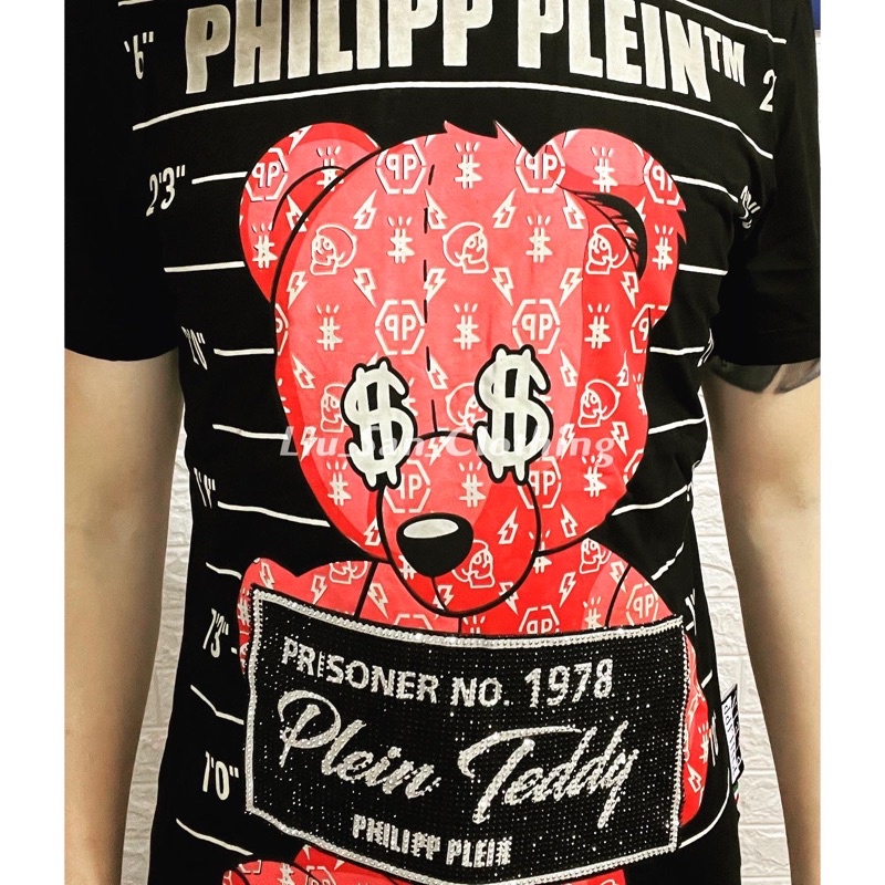 【零碼出清】Philipp Plein PP衣服 男生 短袖 上衣 衣服 圓領 短T 歐美 精品 服飾 實拍 免運 現貨 | 蝦皮購物