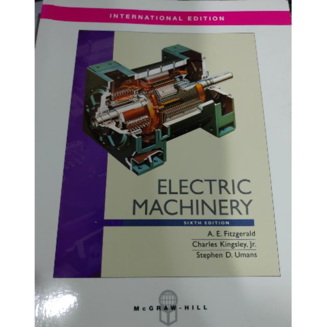 9780071230100 Electric Machinery six edition [原文書] | 蝦皮購物