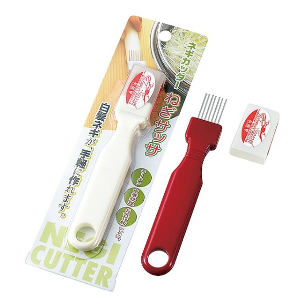 asdfkitty*日本 ECHO 快速切蔥絲器 切蔥絲刀-顏色隨機-日本正版商品 | 蝦皮購物